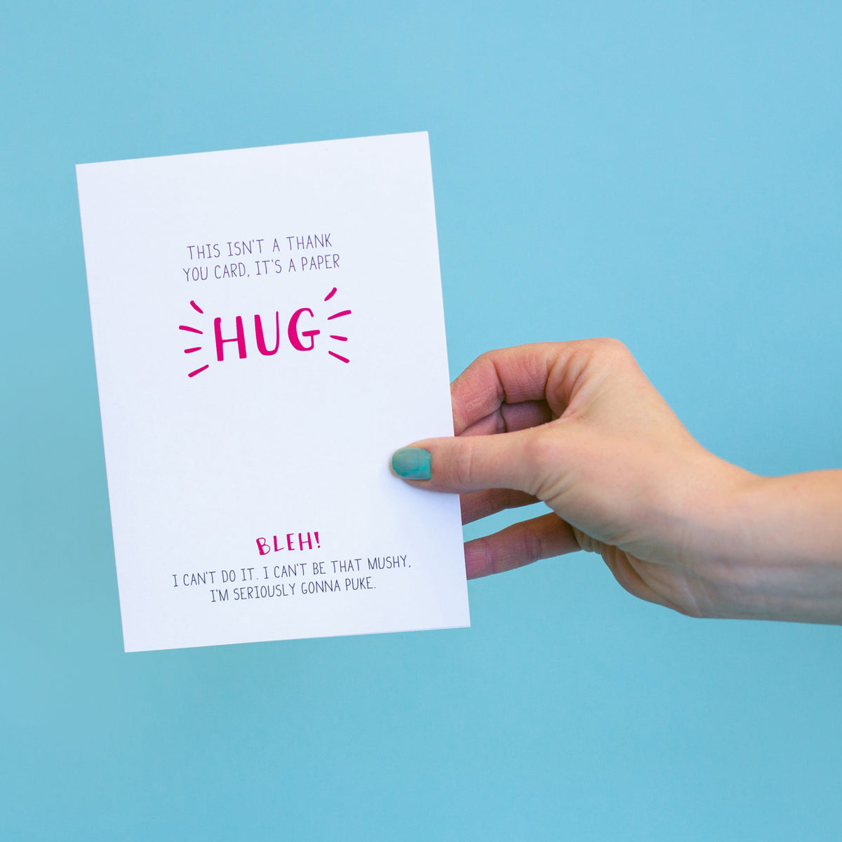 paper hug | greeting card – Prairie Chick Prints