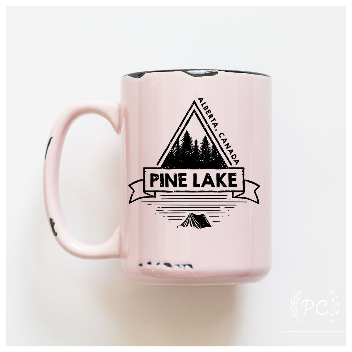 pine lake 2 | ceramic mug – Prairie Chick Prints