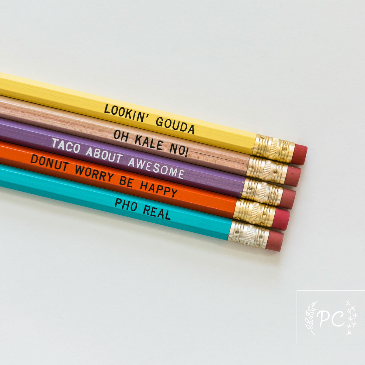 foodie | pencil set – Prairie Chick Prints